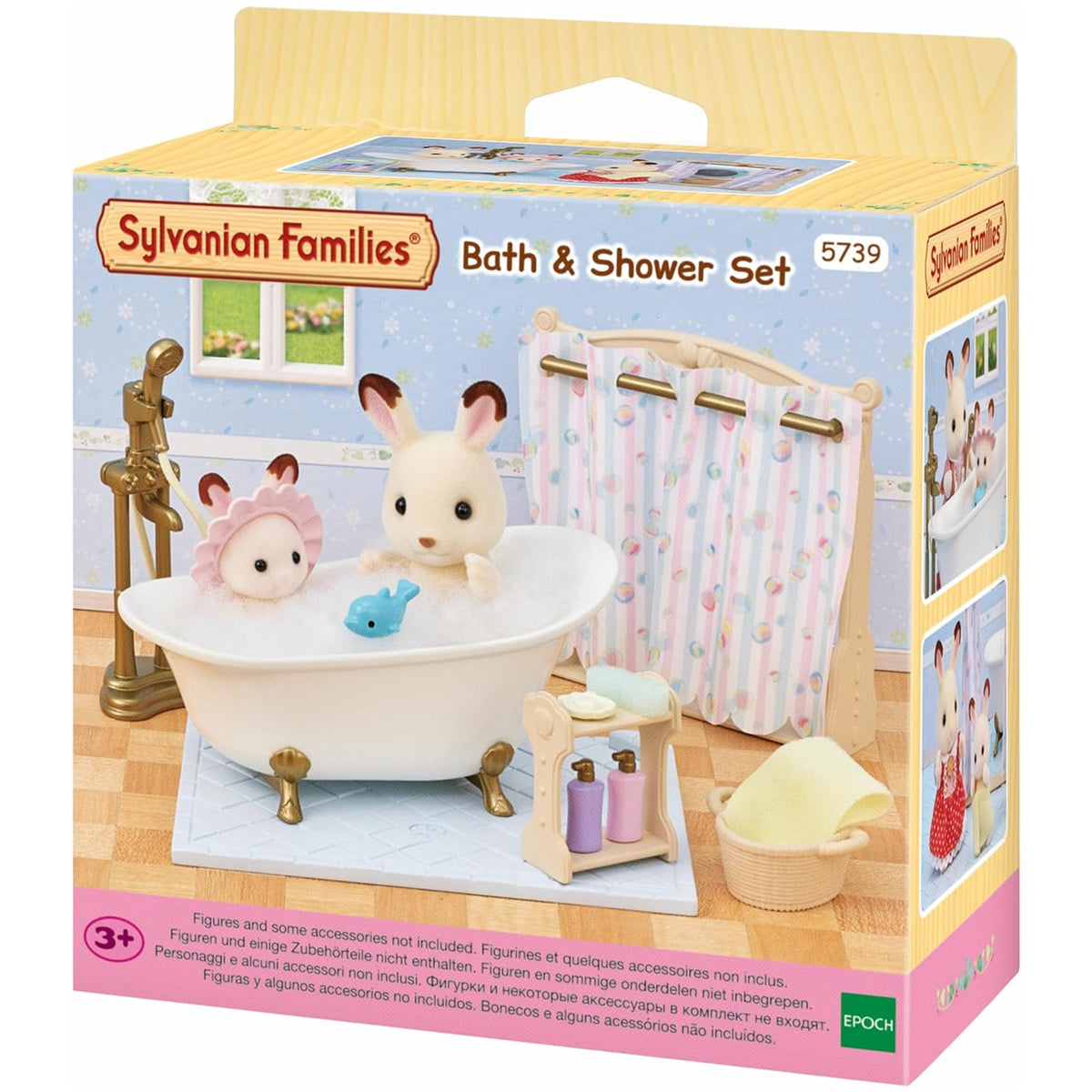 Sylvanian Families Bath & Shower Set – Animal Kingdoms Toy Store