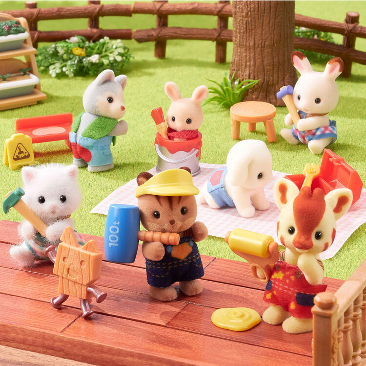 Sylvanian Families Baby Builders Friends Series Blind Bag – Animal ...