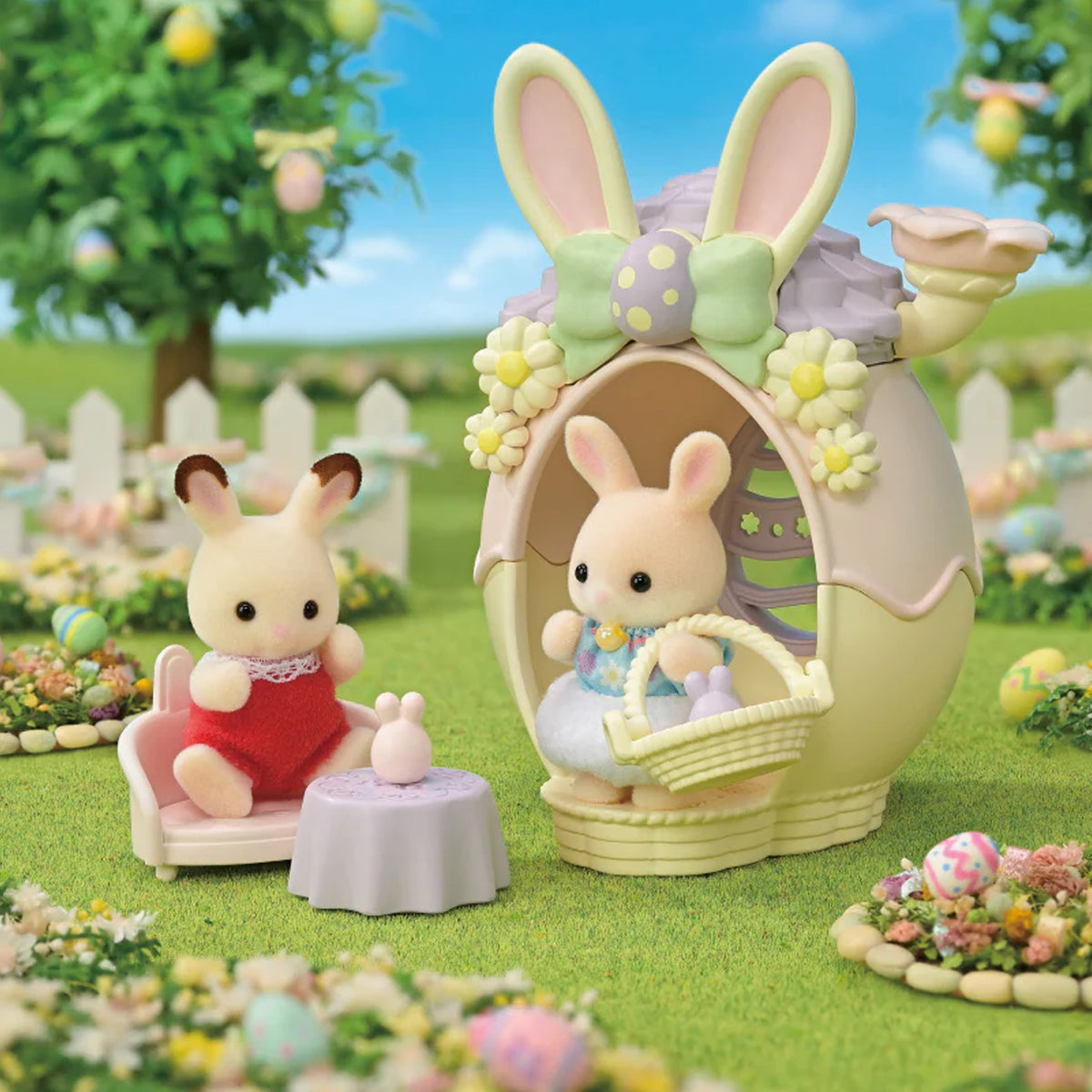 Sylvanian Families Easter Egg Hutch – Animal Kingdoms Toy Store