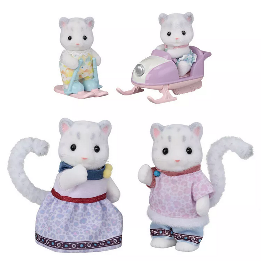 Sylvanian Families Snow Leopard Family – Animal Kingdoms Toy Store