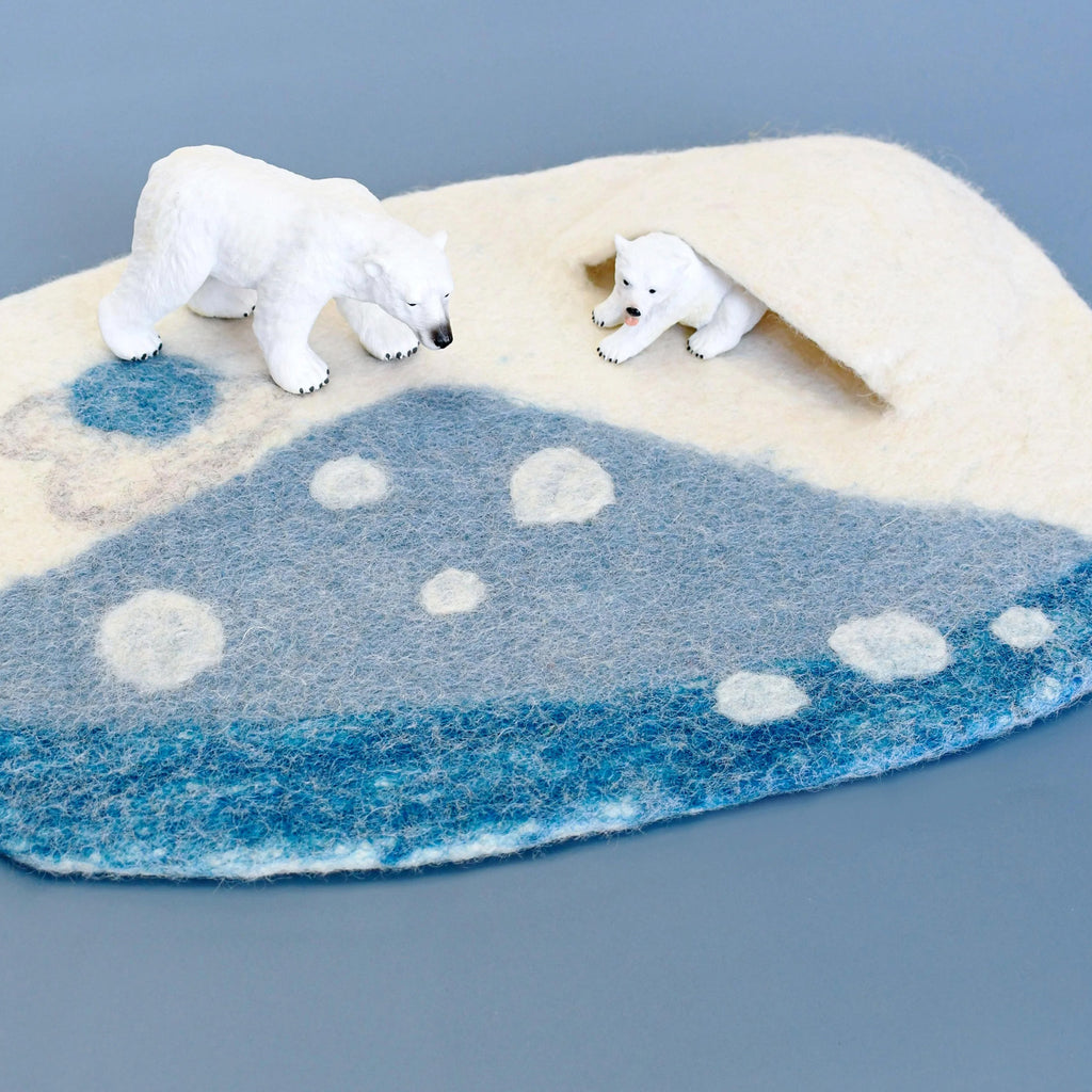 Tara Treasures: Arctic Play Mat Playscape – Animal Kingdoms Toy Store
