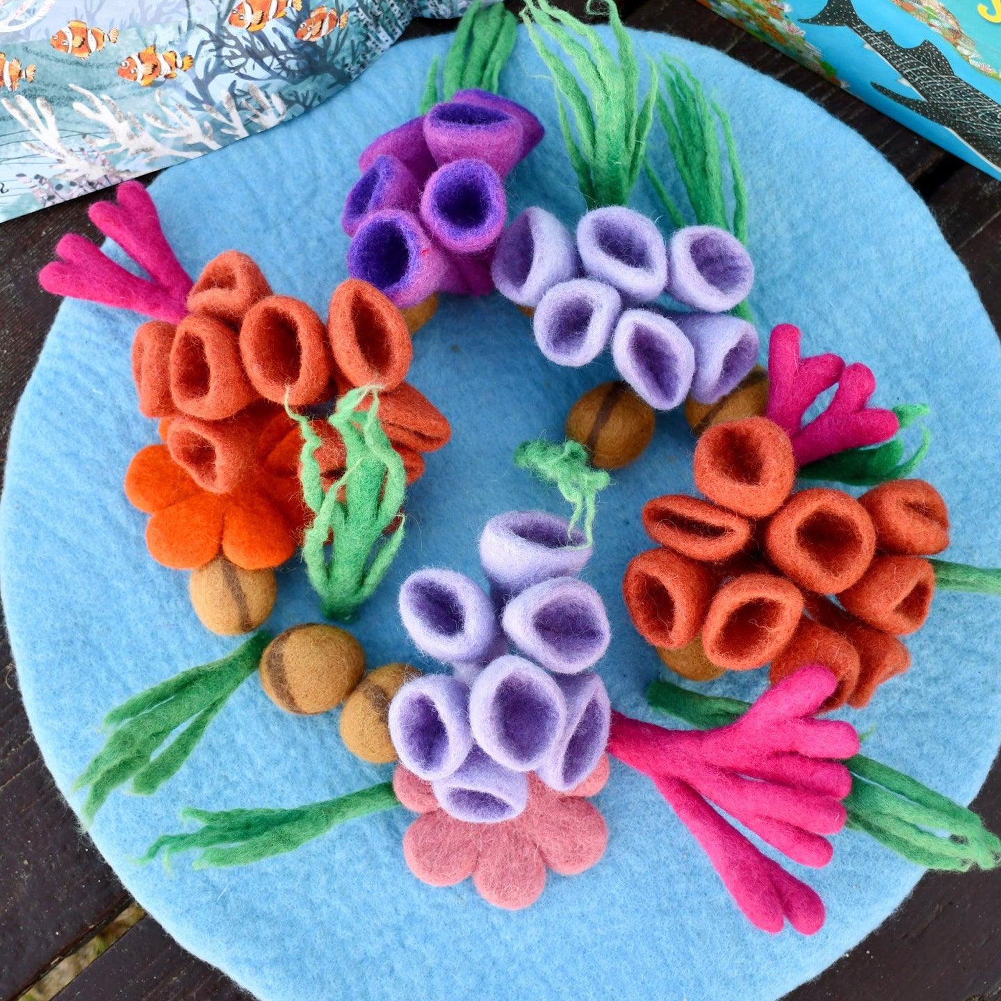 Tara Treasures: Coral Reef Play Mat Playscape – Animal Kingdoms Toy Store