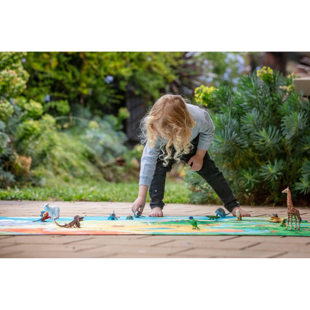 Habitat Mat - The Explorer Wildlife Play Mat – Animal Kingdoms Toy Store