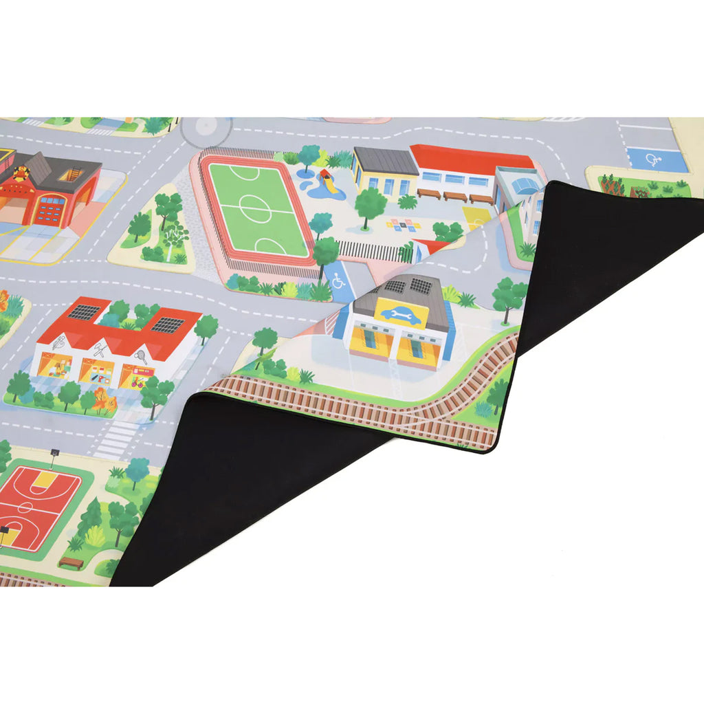 Habitat Mat - The Community Town Play Mat – Animal Kingdoms Toy Store