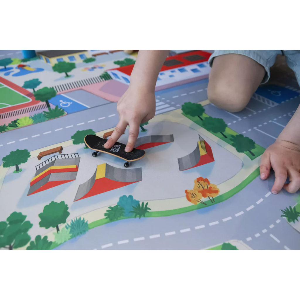 Habitat Mat - The Community Town Play Mat – Animal Kingdoms Toy Store