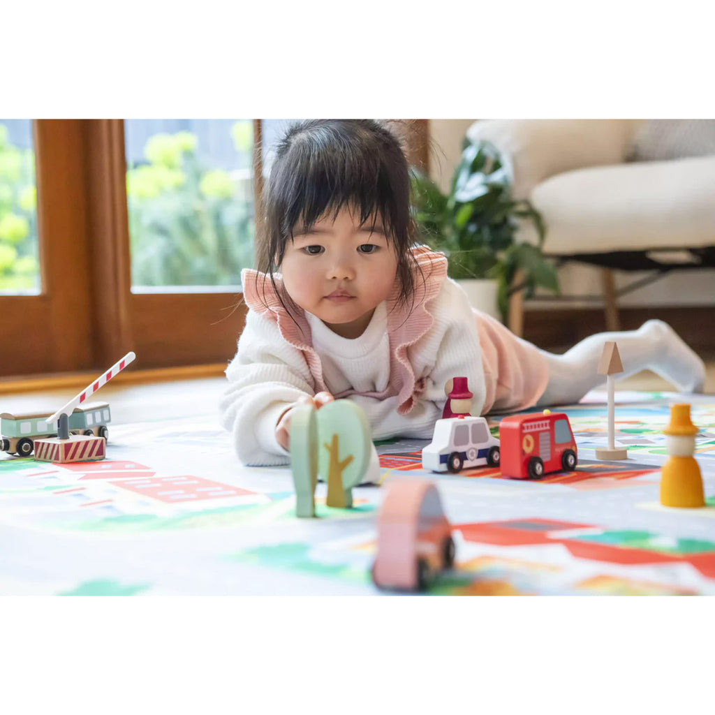 Habitat Mat - The Community Town Play Mat – Animal Kingdoms Toy Store