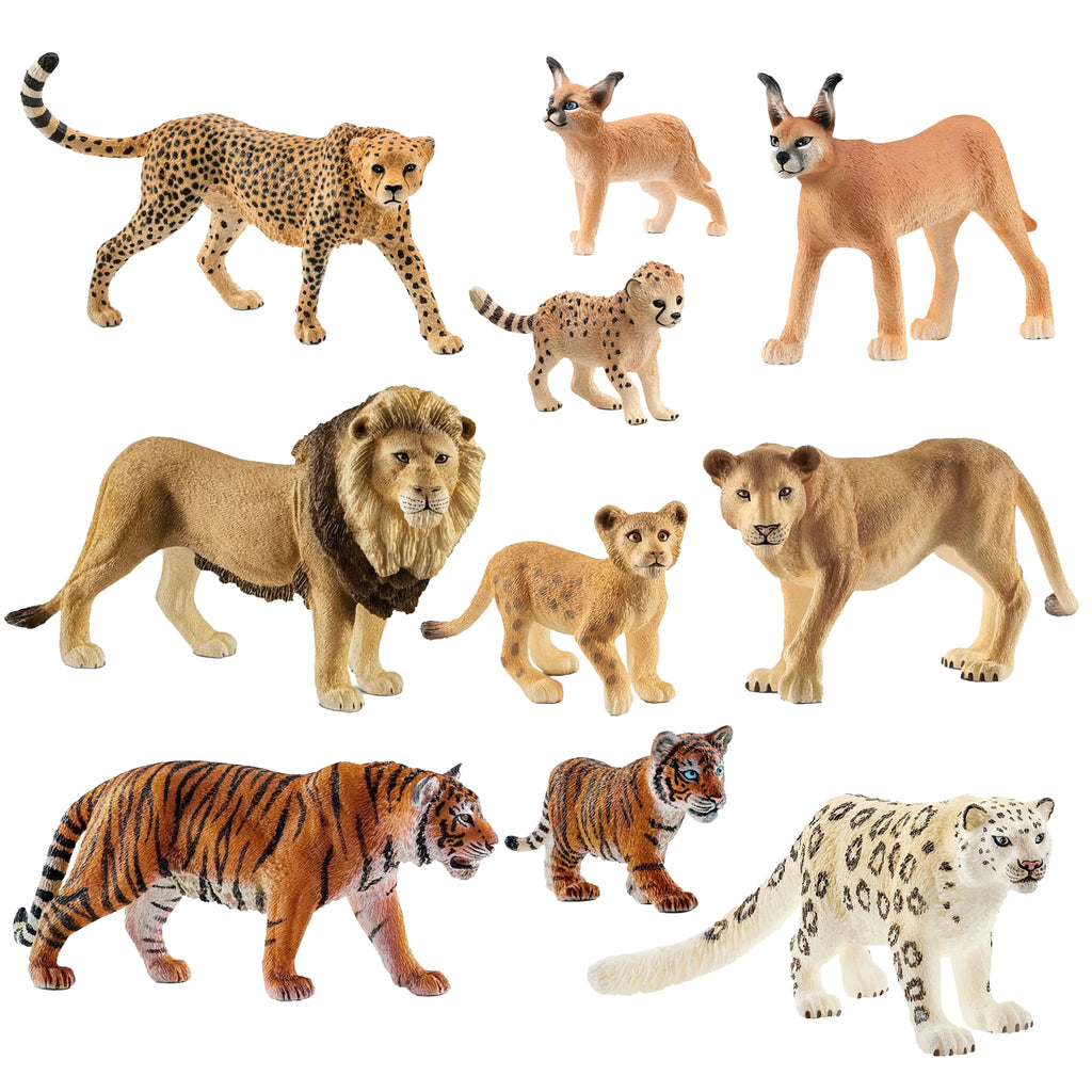 Schleich Big Cats – 10 piece set – Animal Kingdoms Toy Store