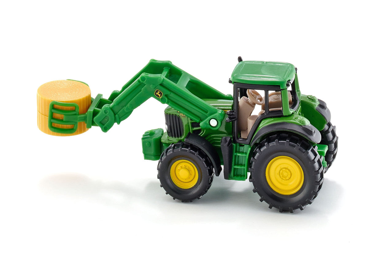 Siku John Deere 7530 with Bale Gripper & Bale – Animal Kingdoms Toy Store