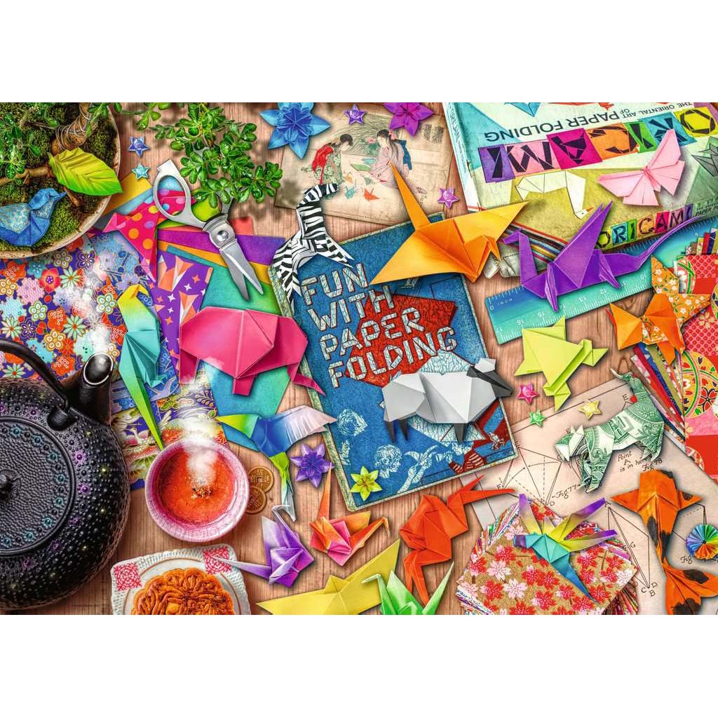 Ravensburger Origami Meditations 1000pc – Animal Kingdoms Toy Store