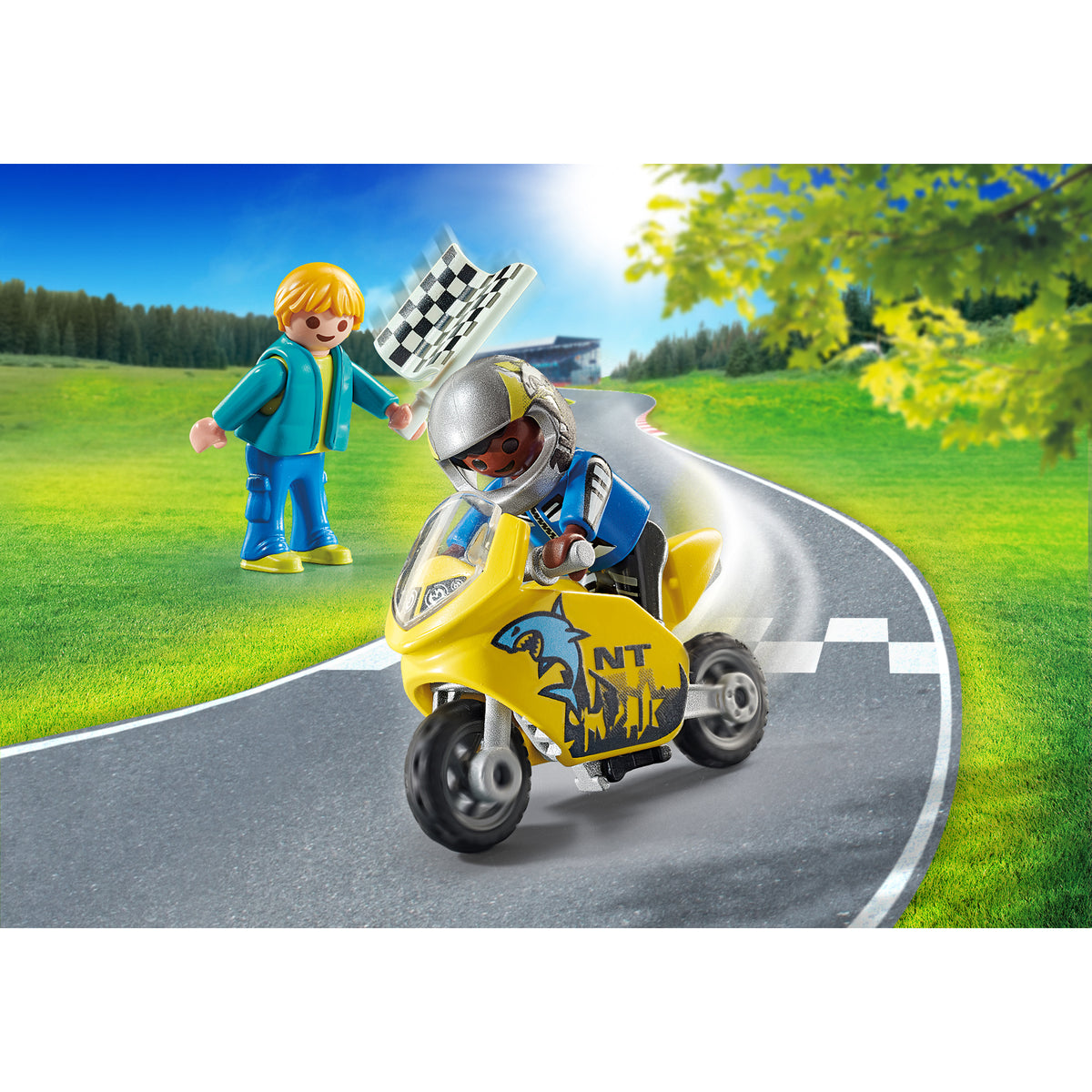 Playmobil Special Plus Boys With Motorcycle – Animal Kingdoms Toy Store