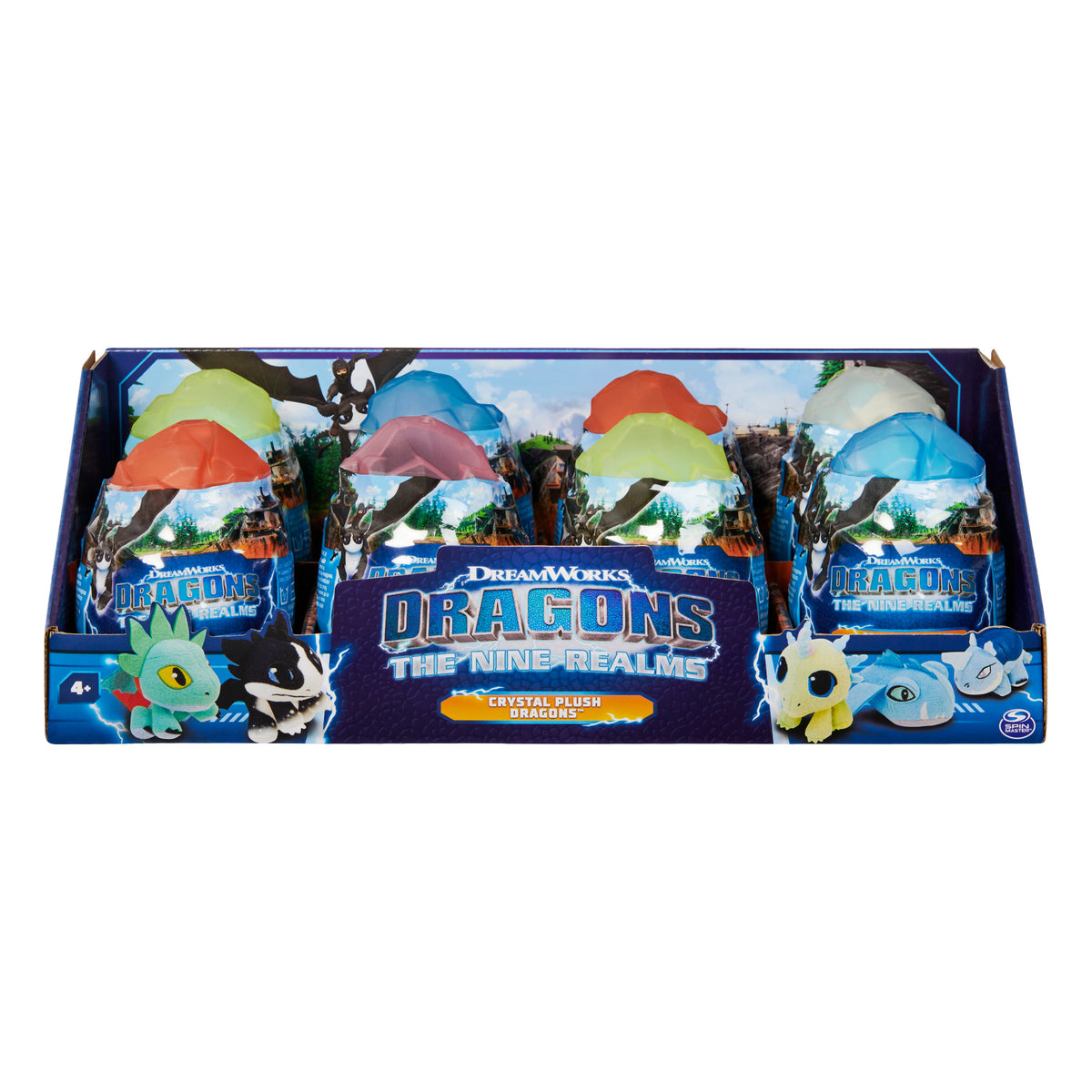 Dragons The Nine Realms - Crystal Plush Dragons Thunder – Animal ...