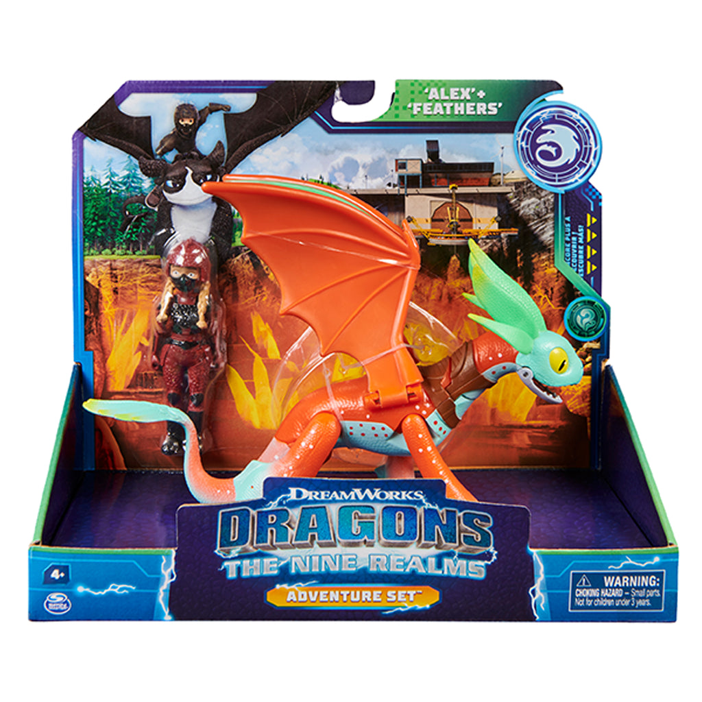 Dragons The Nine Realms: Adventure Set - Alex & Feathers – Animal ...