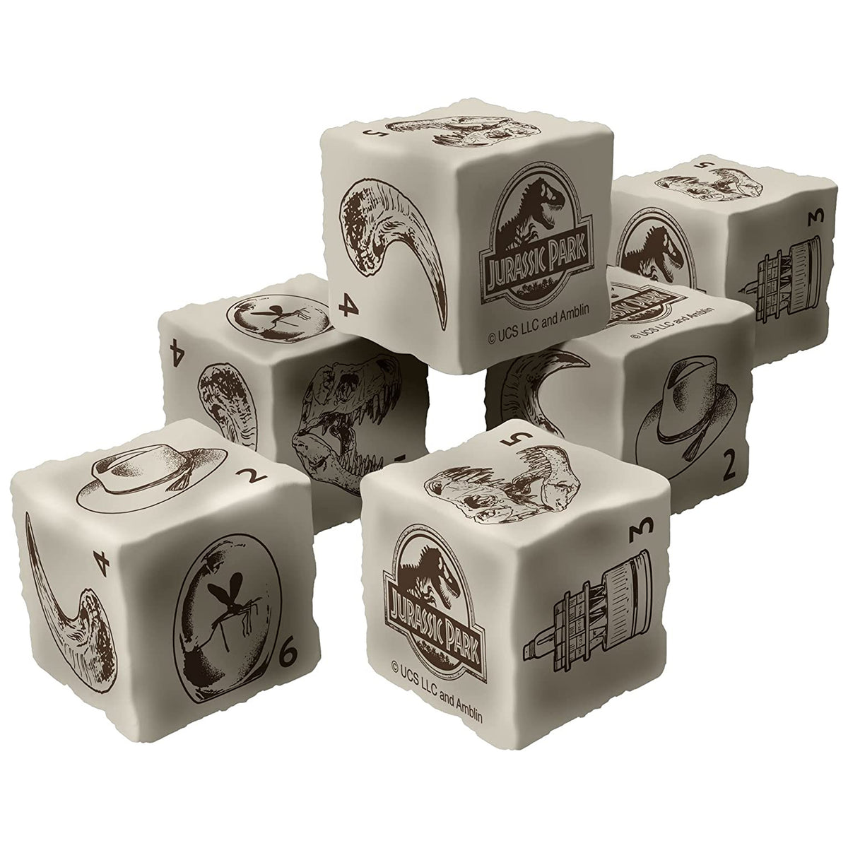 Jurassic Park Premium Dice Set – Animal Kingdoms Toy Store