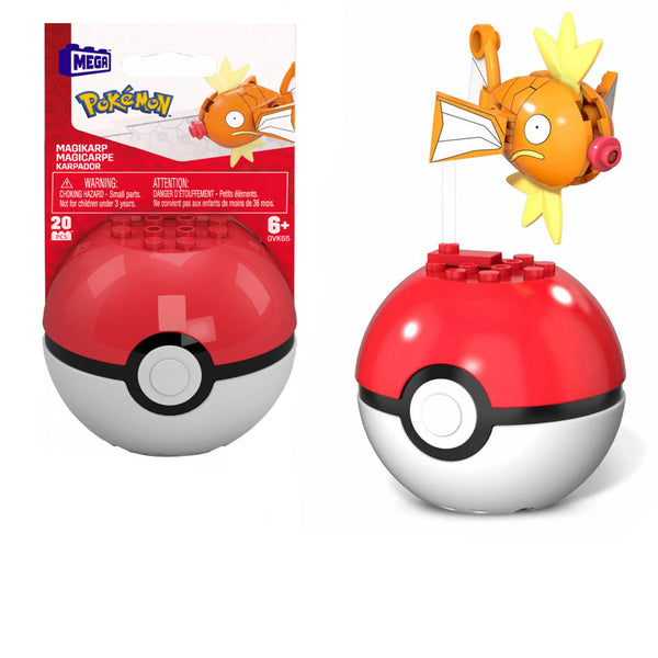 Mega Construx: Poke Ball Set - Magikarp – Animal Kingdoms Toy Store