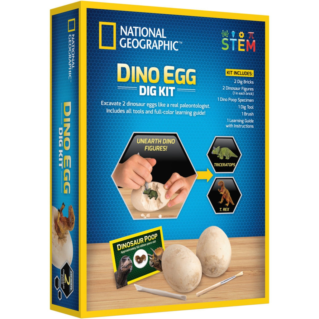 National Geographic Dino Egg Dig Kit – Animal Kingdoms Toy Store