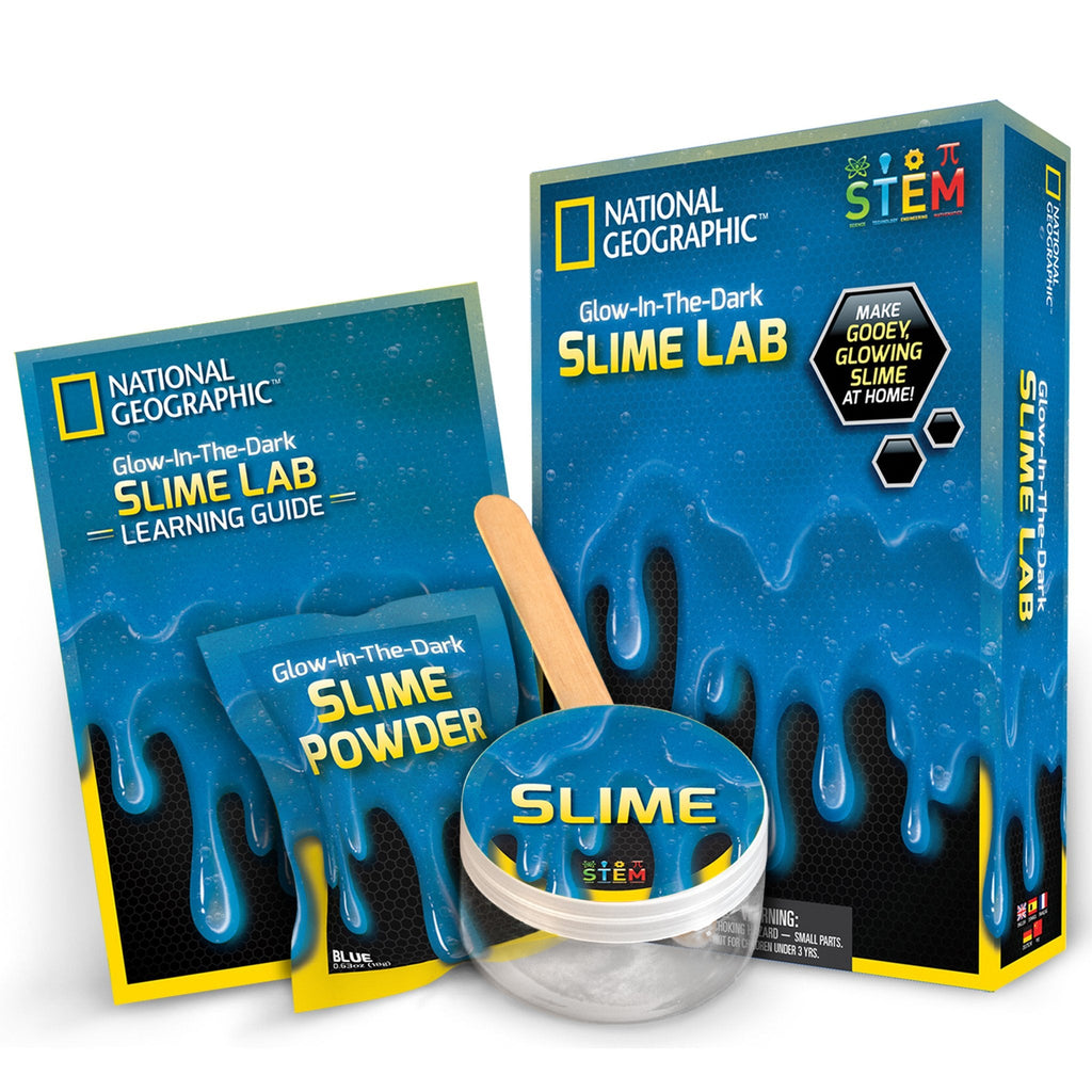 National Geographic - Science Lab Slime kit blue – Animal Kingdoms Toy ...