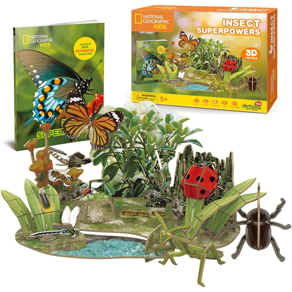 National Geographic Kids Insect Superpowers 3D – Animal Kingdoms Toy Store