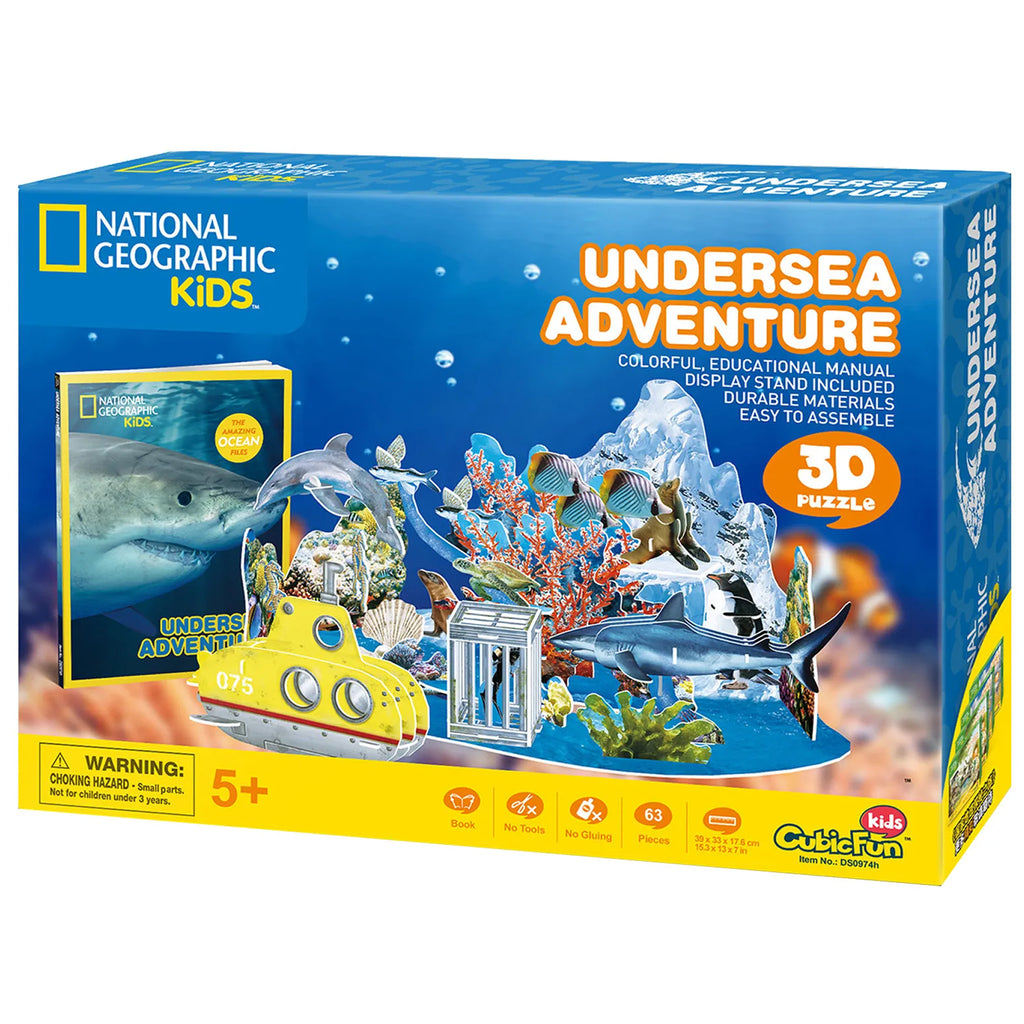National Geographic Kids Undersea Adventure 3D – Animal Kingdoms Toy Store