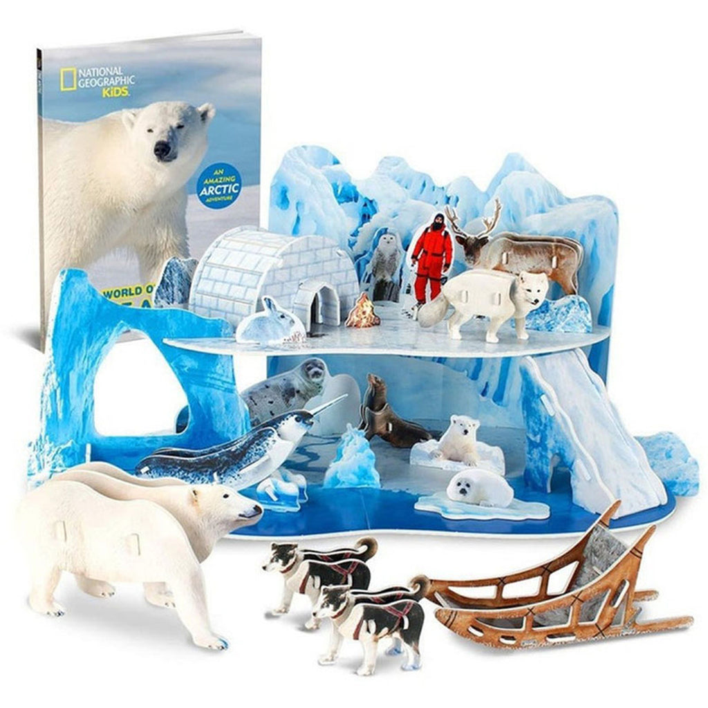 National Geographic Kids World of Ice and Snow 3D – Animal Kingdoms Toy ...