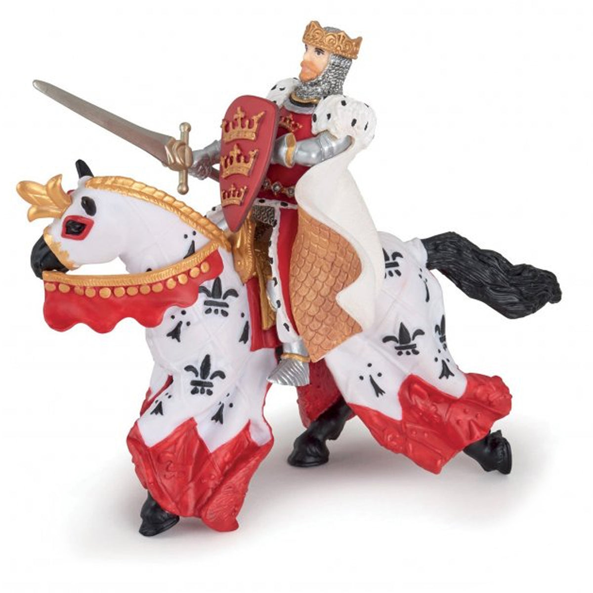 Papo Red King Arthur – Animal Kingdoms Toy Store