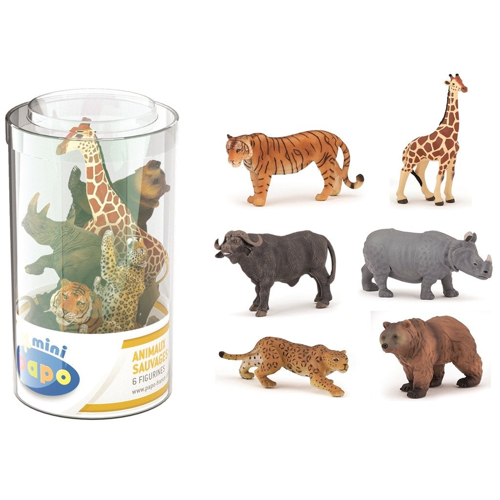 Papo Mini Tube Wild B – Animal Kingdoms Toy Store