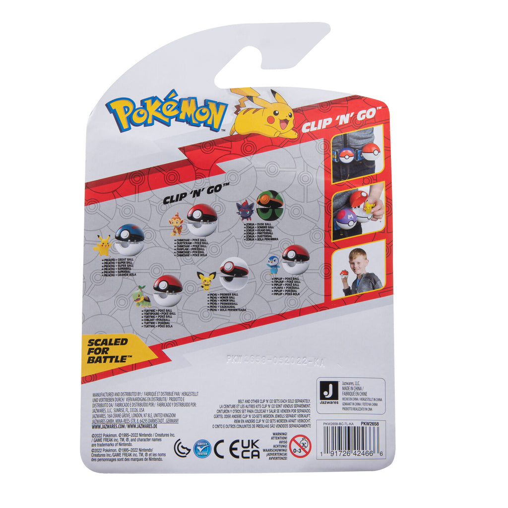 Pokemon Clip And Go Piplup – Animal Kingdoms Toy Store
