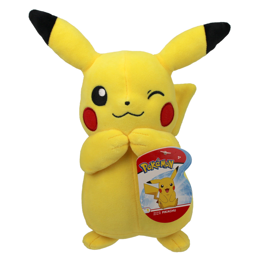 Pokemon Pikachu Plush (Winking) – Animal Kingdoms Toy Store