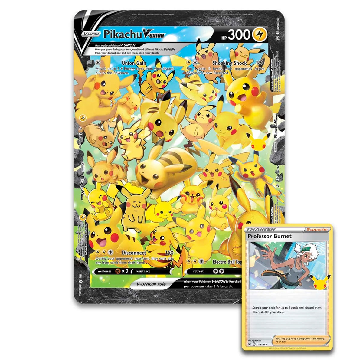Pokemon TCG - Celebrations Special Collection Pikachu V-Union – Animal ...