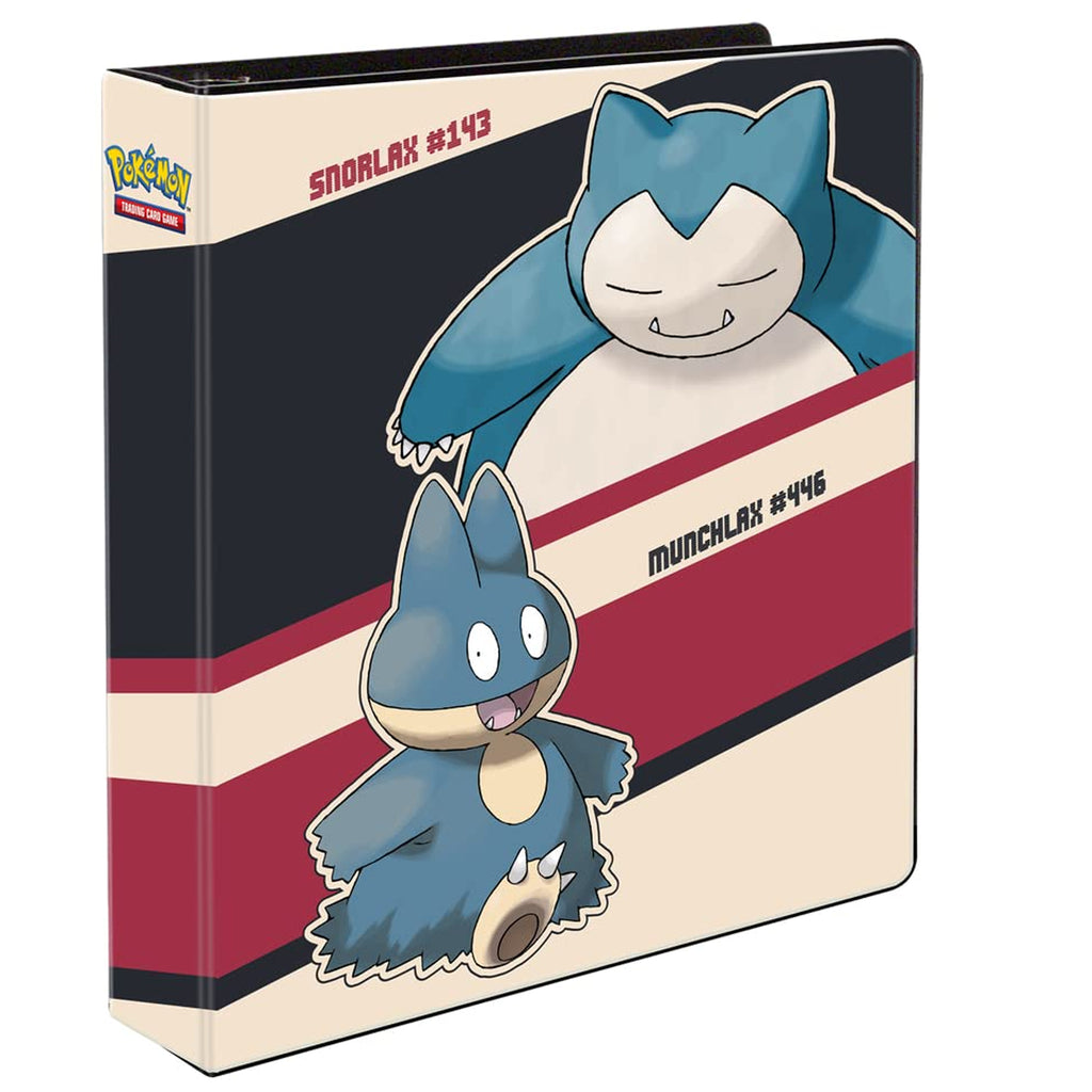 Pokemon TCG - Ultra Pro Ring Binder- Snorlax & Munchlax – Animal Kingdoms Toy Store