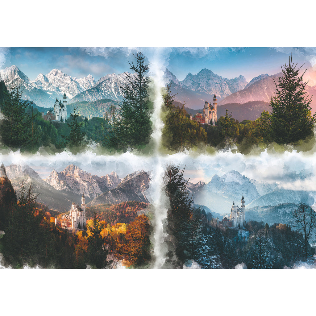 Ravensburger Neuschwanstein Castle Puzzle 18000pc – Animal Kingdoms Toy ...