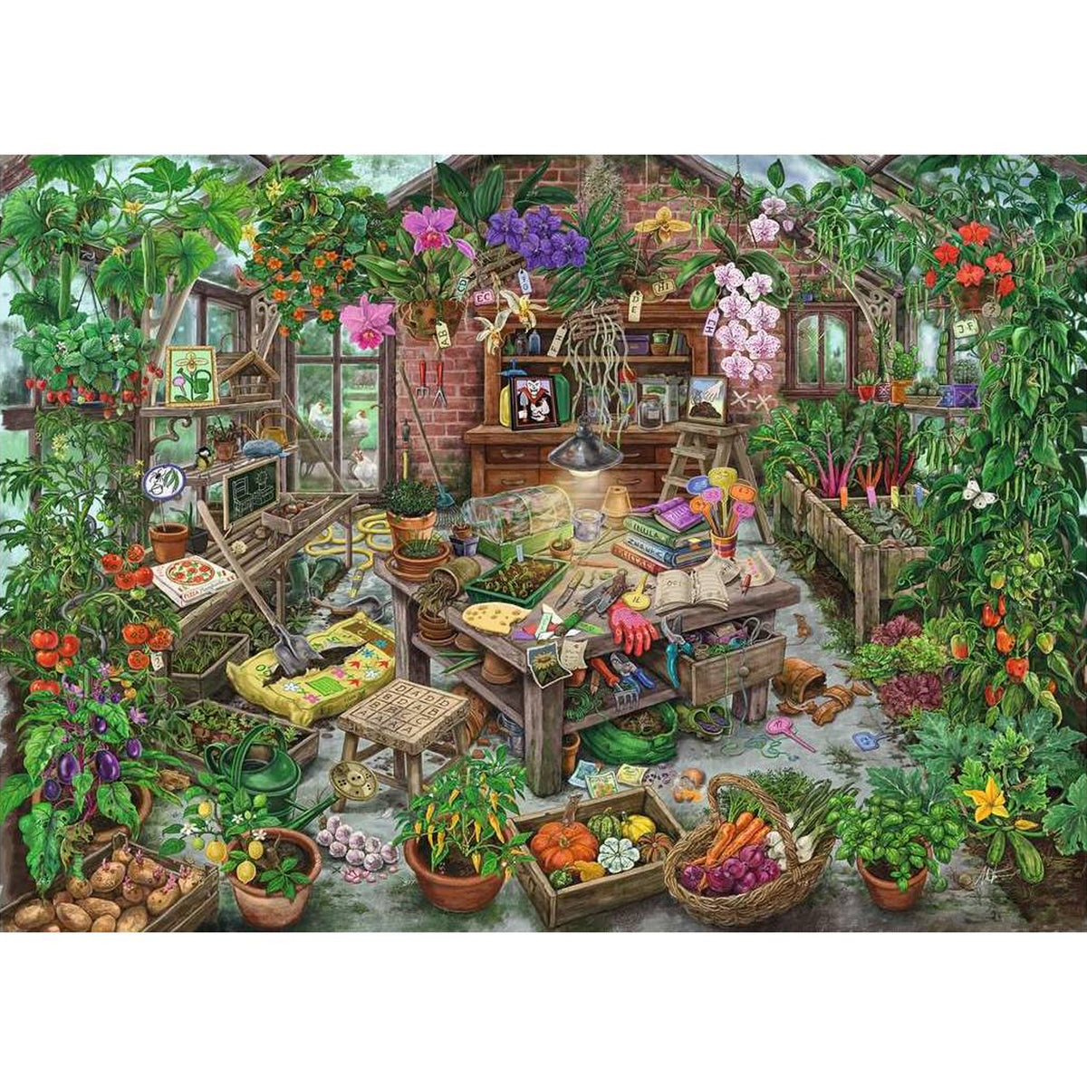 Ravensburger The Cursed Green House 368pc Puzzle – Animal Kingdoms Toy ...