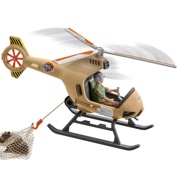 Schleich Animal Rescue Helicopter – Animal Kingdoms Toy Store