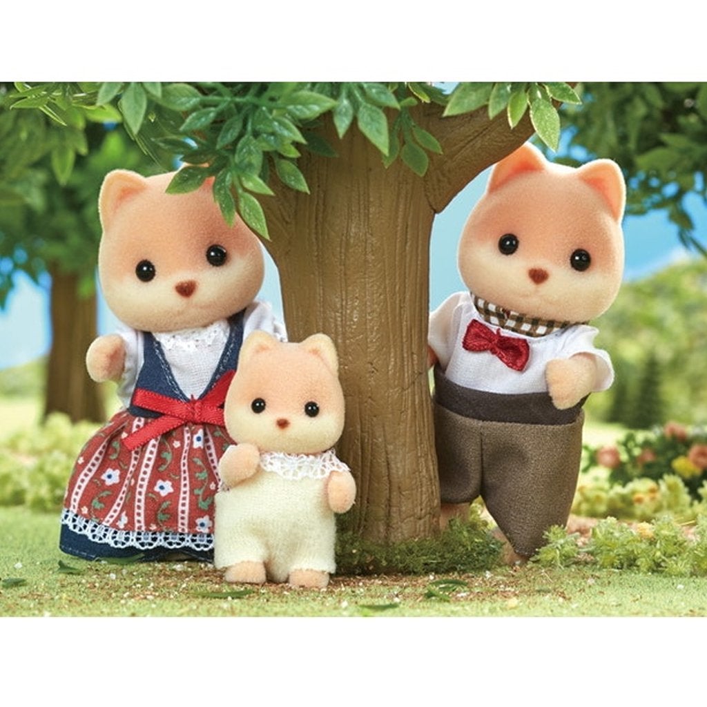 Sylvanian Families Caramel Dog Family – Animal Kingdoms Toy Store