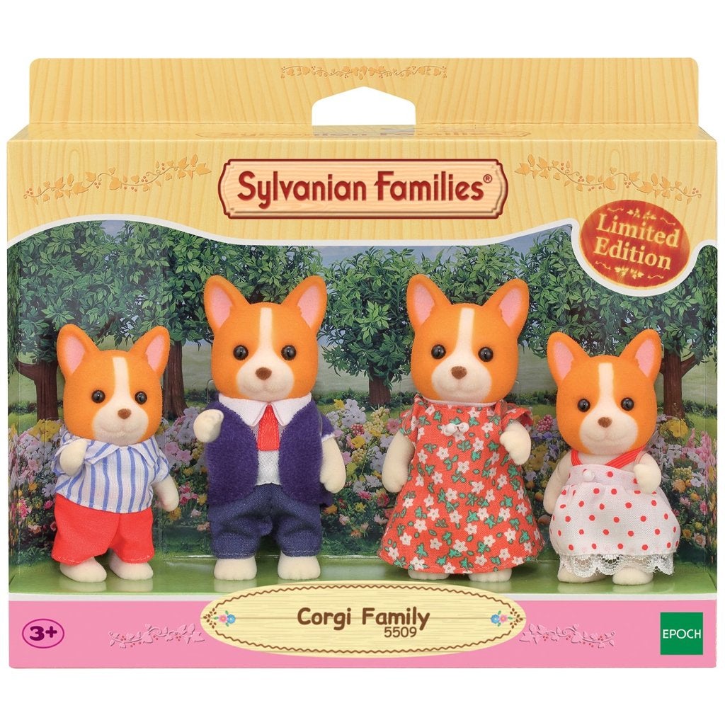 Sylvanian Families Corgi Family Limited Edition – Animal Kingdoms Toy Store