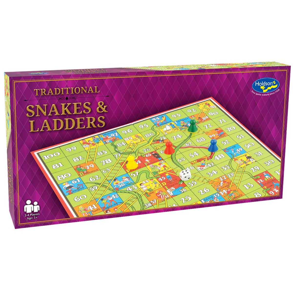 Traditional Snakes & Ladders – Animal Kingdoms Toy Store