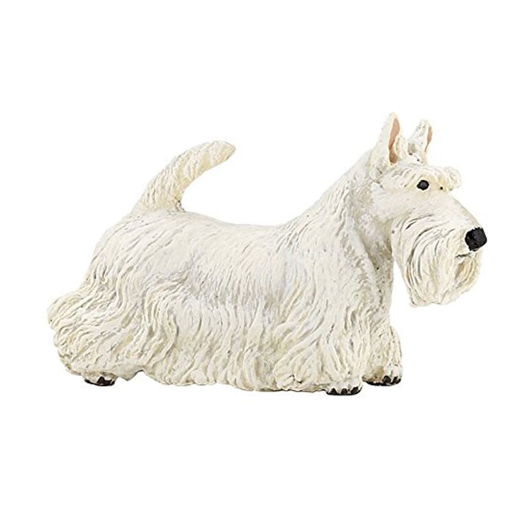 Papo White Scottish Terrier – Animal Kingdoms Toy Store